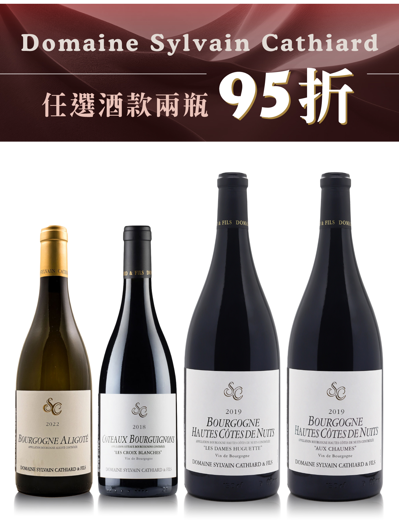Domaine Sylvain CathiardBourgogne Rouge & Aligote大區紅、白酒 親民新風貌 - LMDT 天地人酒窖