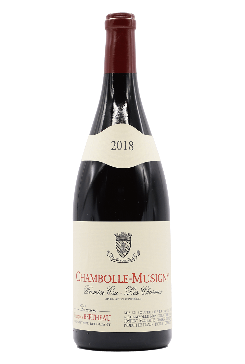 2018 Domaine Francois Bertheau Chambolle-Musigny 1er Cru Les Charmes ...