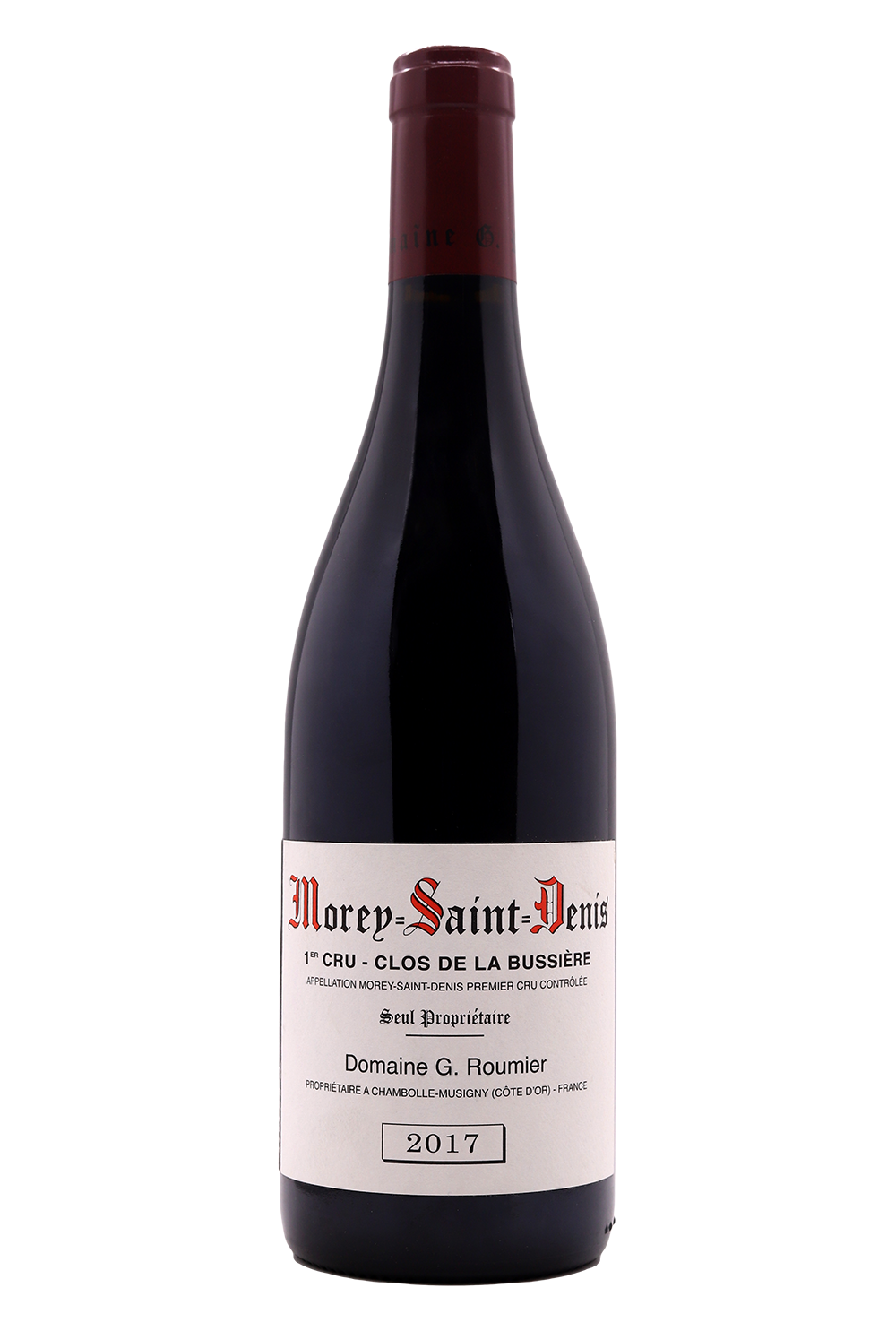 2017 Domaine G. Roumier Morey Saint Denis 1er Cru Clos De La Bussiere ...