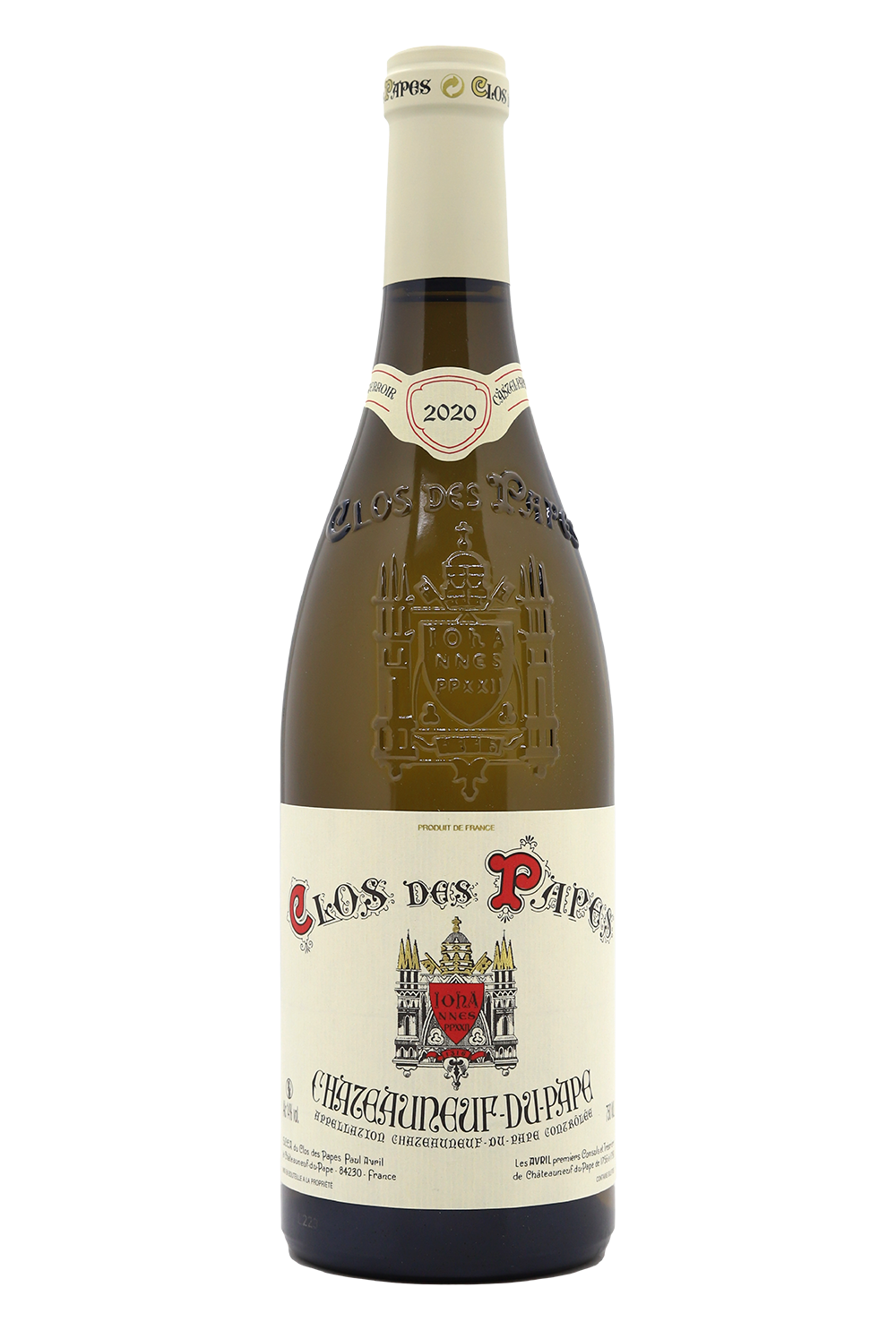 2020 Paul Avril Clos des Papes Chateauneuf-du-Pape Blanc - LMDT 天地人酒窖