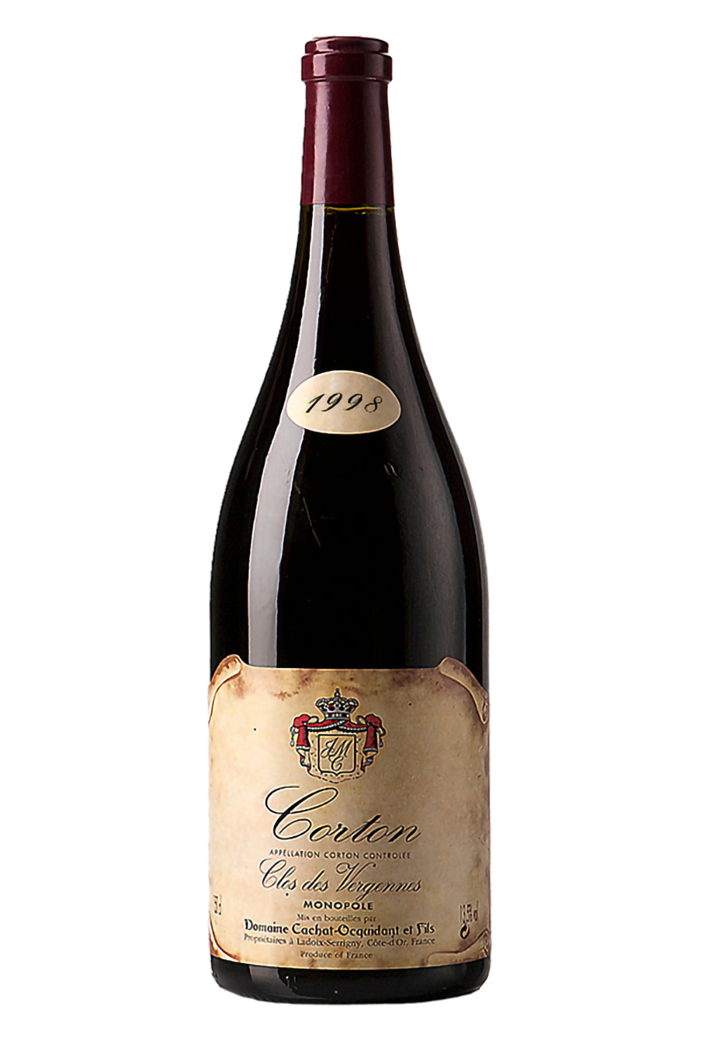 1998 Domaine Cachat-Ocquidant Corton Grand Cru Clos des Vergennes ...